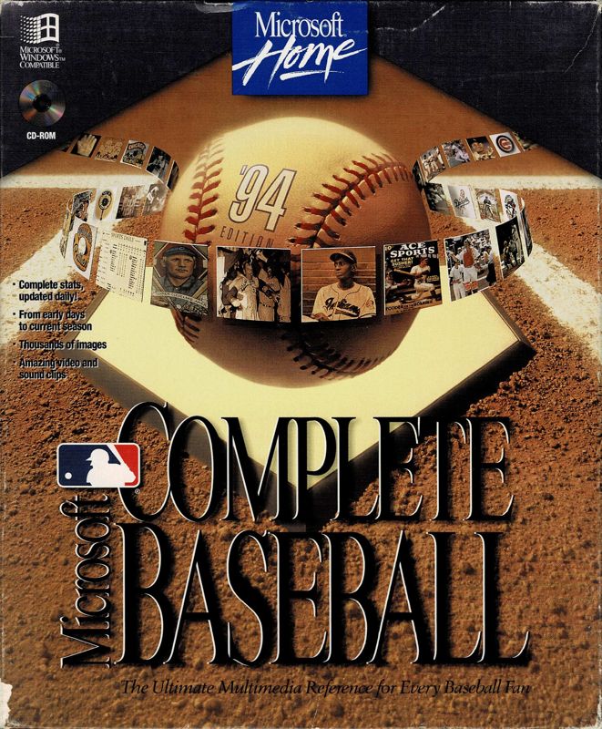 Microsoft Complete Baseball: '94 Edition (1994) - MobyGames