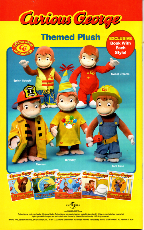 Curious George cover or packaging material - MobyGames