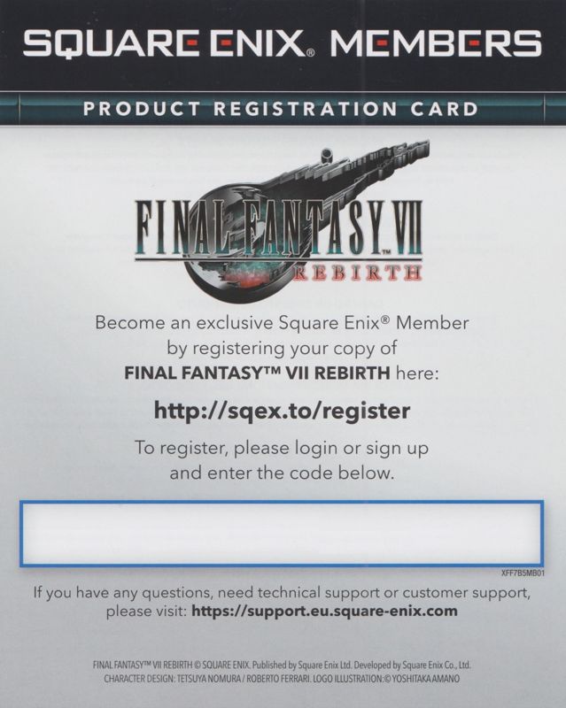 Final Fantasy VII: Rebirth cover or packaging material - MobyGames
