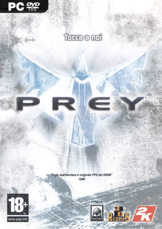 Prey cover or packaging material - MobyGames