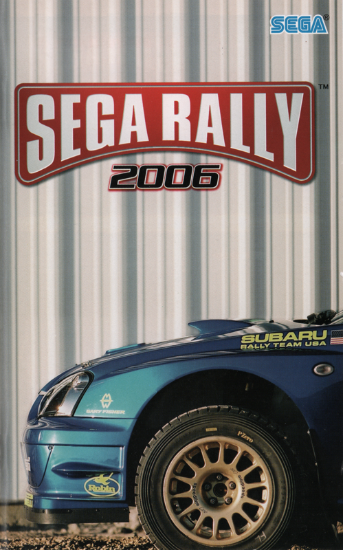 SEGA Rally 2006 (Limited Edition) cover or packaging material - MobyGames