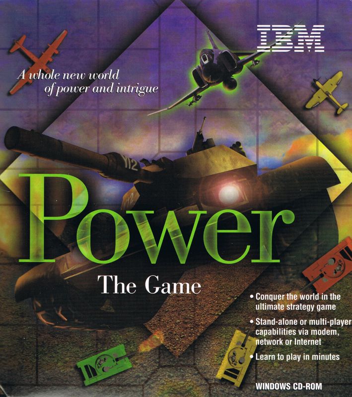 Power: The Game cover or packaging material - MobyGames