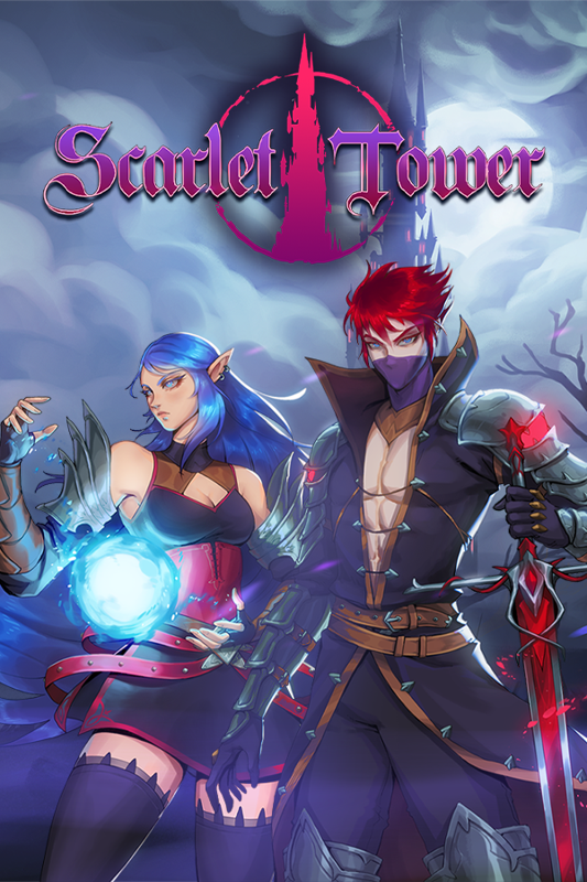 Scarlet Tower promo art, ads, magazines advertisements - MobyGames