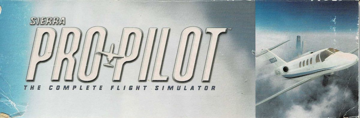 Sierra Pro Pilot 98: The Complete Flight Simulator cover or packaging ...
