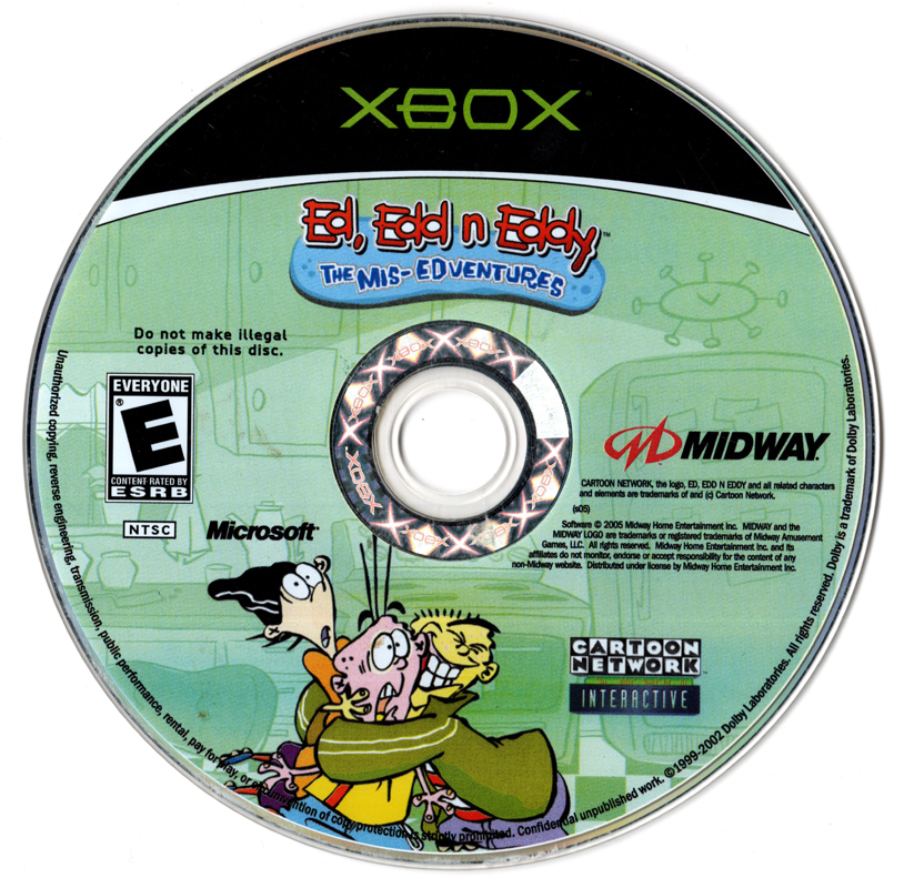 Ed, Edd n Eddy: The Mis-Edventures cover or packaging material - MobyGames