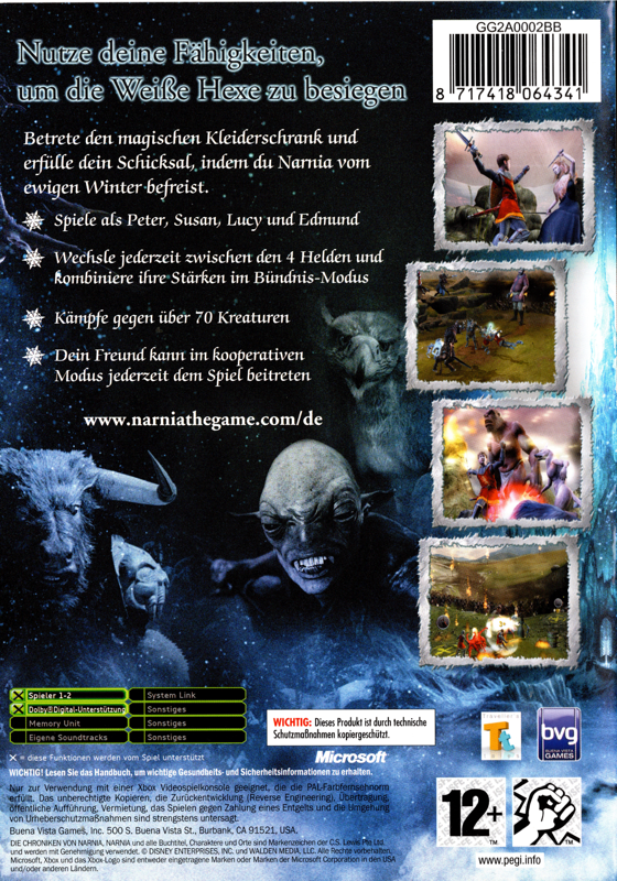 The Chronicles of Narnia: The Lion, the Witch and the Wardrobe cover or ...