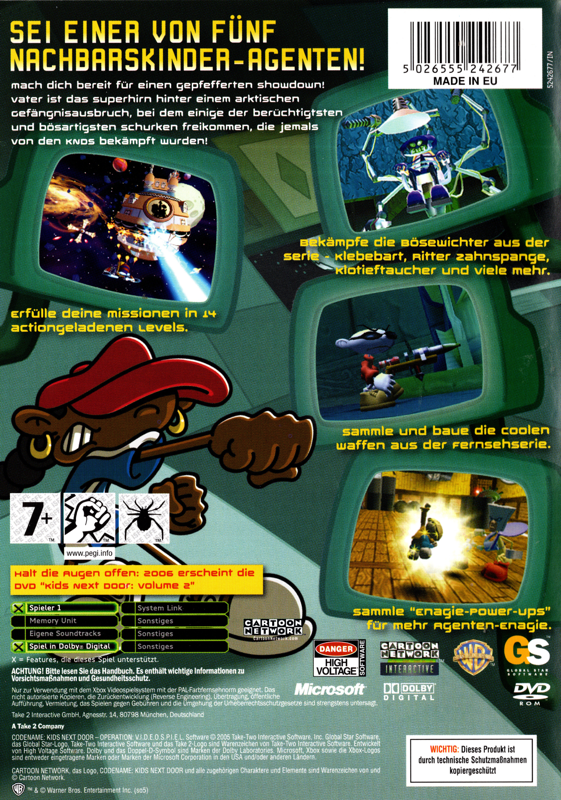 Codename: Kids Next Door - Operation: V.I.D.E.O.G.A.M.E. cover or ...