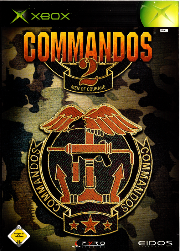 Commandos 2: Men of Courage cover or packaging material - MobyGames