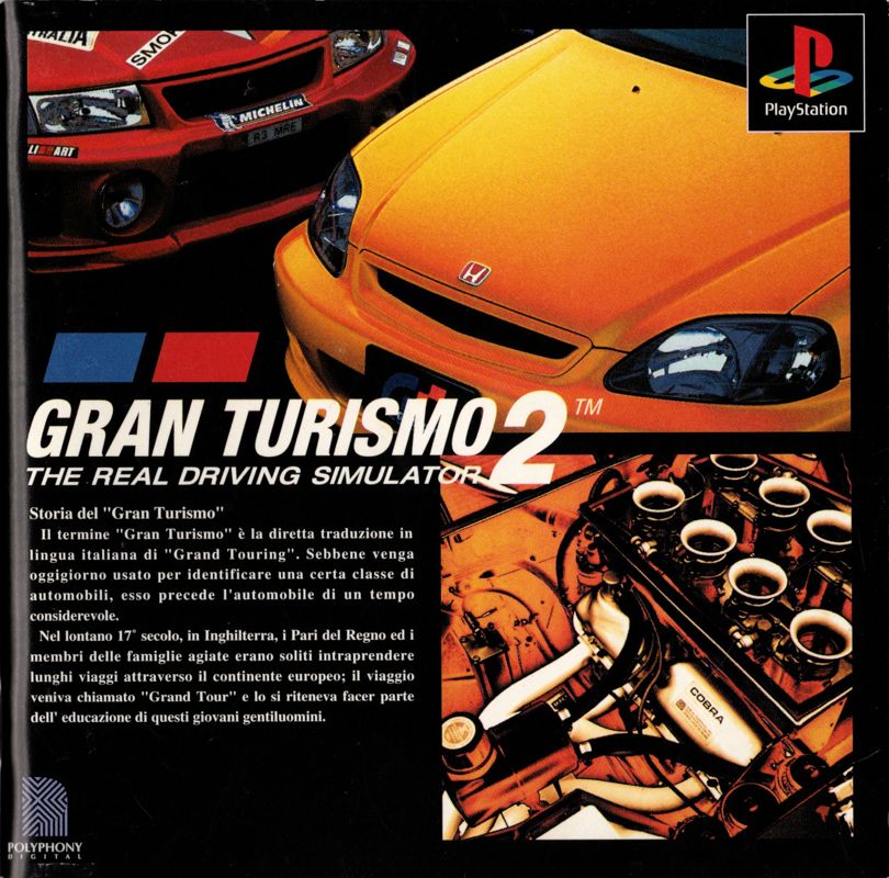 Gran Turismo 2 cover or packaging material - MobyGames