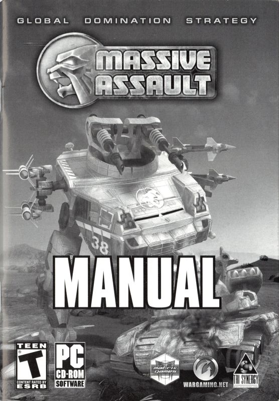 Massive Assault cover or packaging material - MobyGames