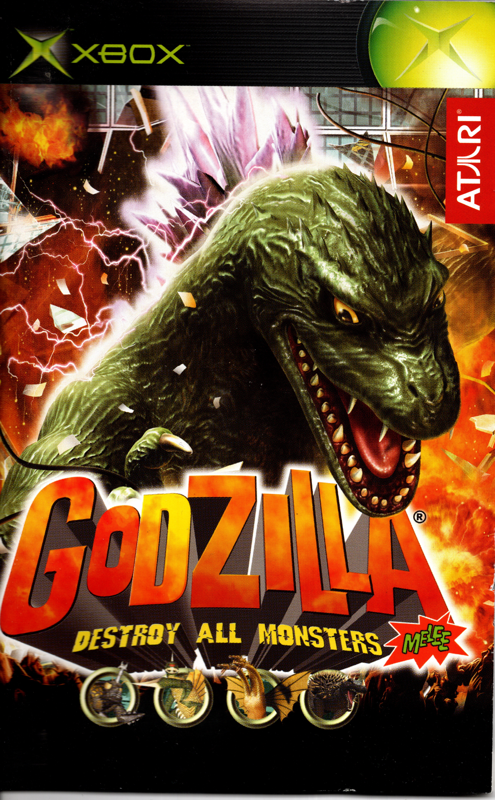 Godzilla: Destroy All Monsters Melee cover or packaging material ...