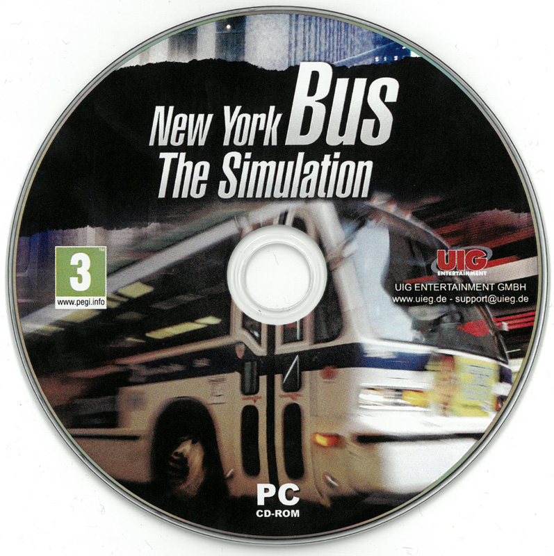 New York Bus Simulator cover or packaging material - MobyGames