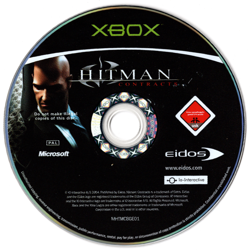 Hitman: Contracts cover or packaging material - MobyGames