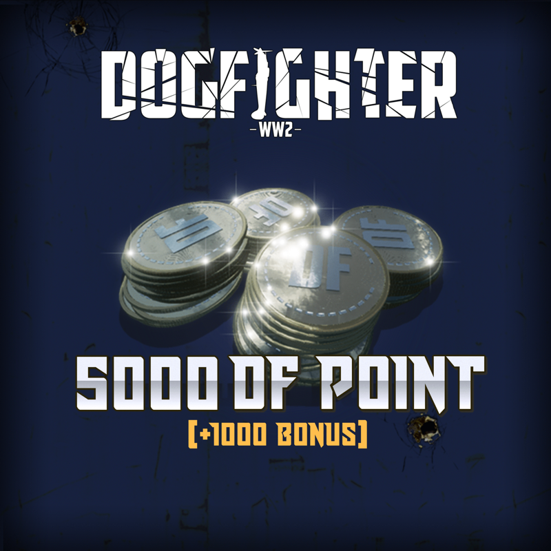 Dogfighter: WW2 - 5000 (+1000 Bonus) DF Point (2020) - MobyGames