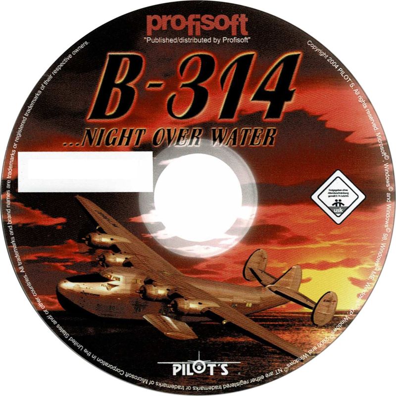 Boeing B 314: The Clipper - Night over Water cover or packaging material - MobyGames