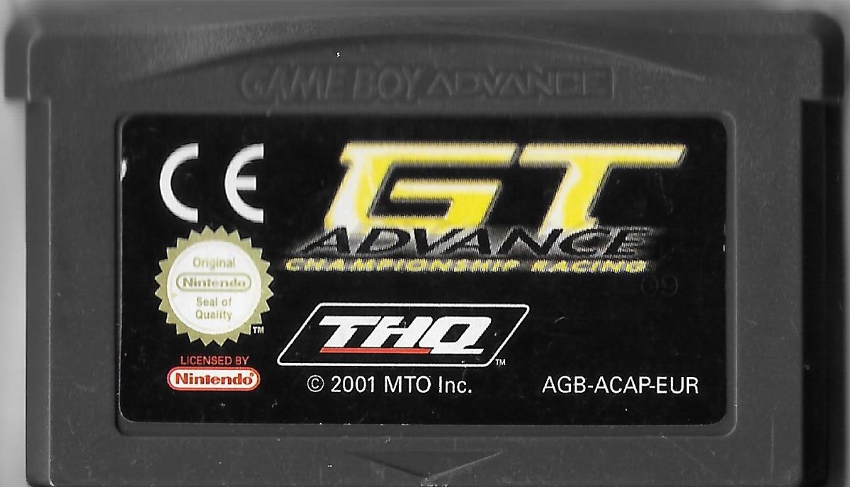 GT Advance Championship Racing cover or packaging material - MobyGames