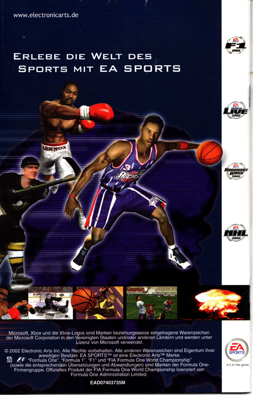 Knockout Kings 2002 cover or packaging material - MobyGames