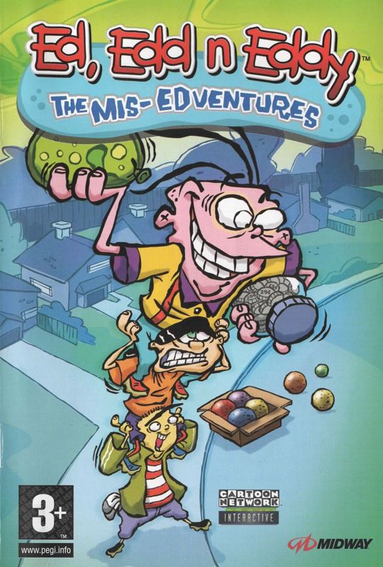 Ed, Edd n Eddy: The Mis-Edventures cover or packaging material - MobyGames