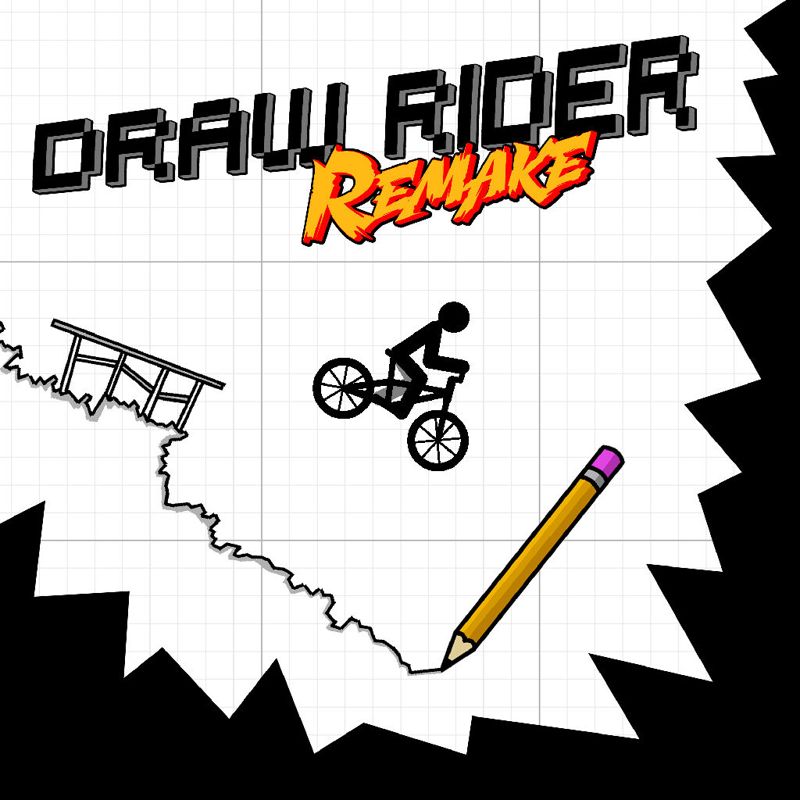 Draw Rider Remake cover or packaging material - MobyGames