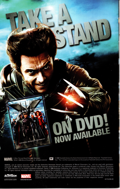 Marvel Ultimate Alliance cover or packaging material - MobyGames