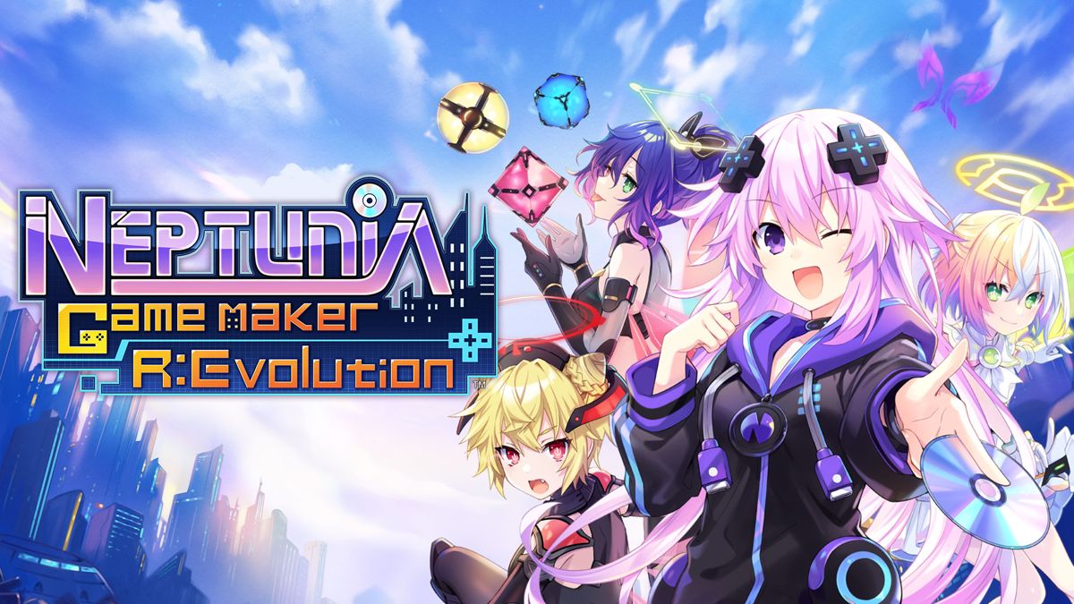 Neptunia Game Maker R:Evolution promo art, ads, magazines advertisements - MobyGames