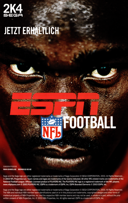 ESPN NBA Basketball cover or packaging material - MobyGames