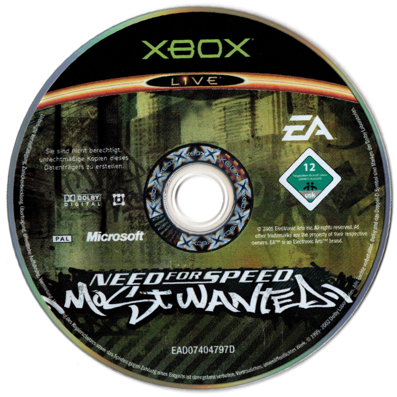 Need for Speed: Most Wanted cover or packaging material - MobyGames
