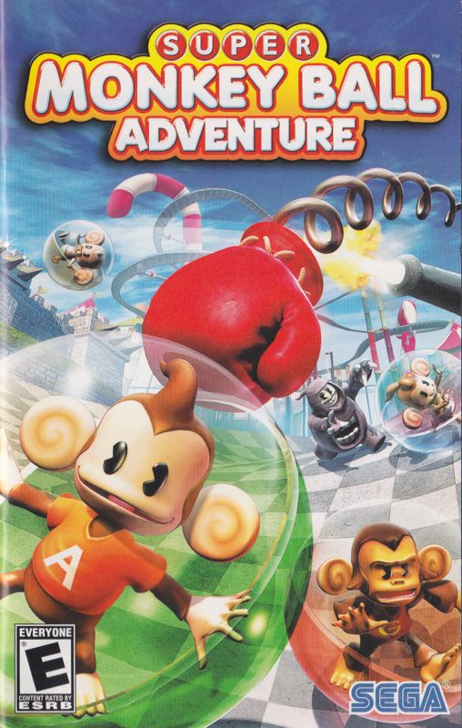Super Monkey Ball Adventure cover or packaging material - MobyGames