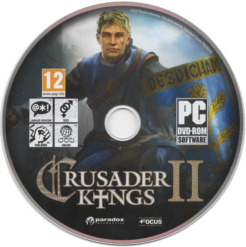 Crusader Kings II cover or packaging material - MobyGames