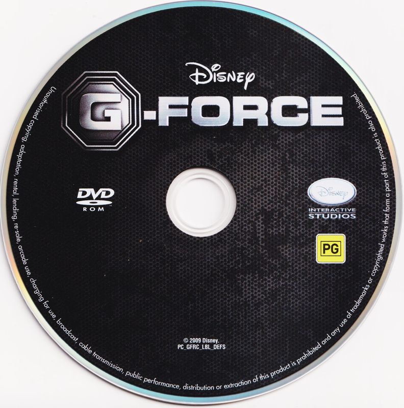 Disney G-Force cover or packaging material - MobyGames