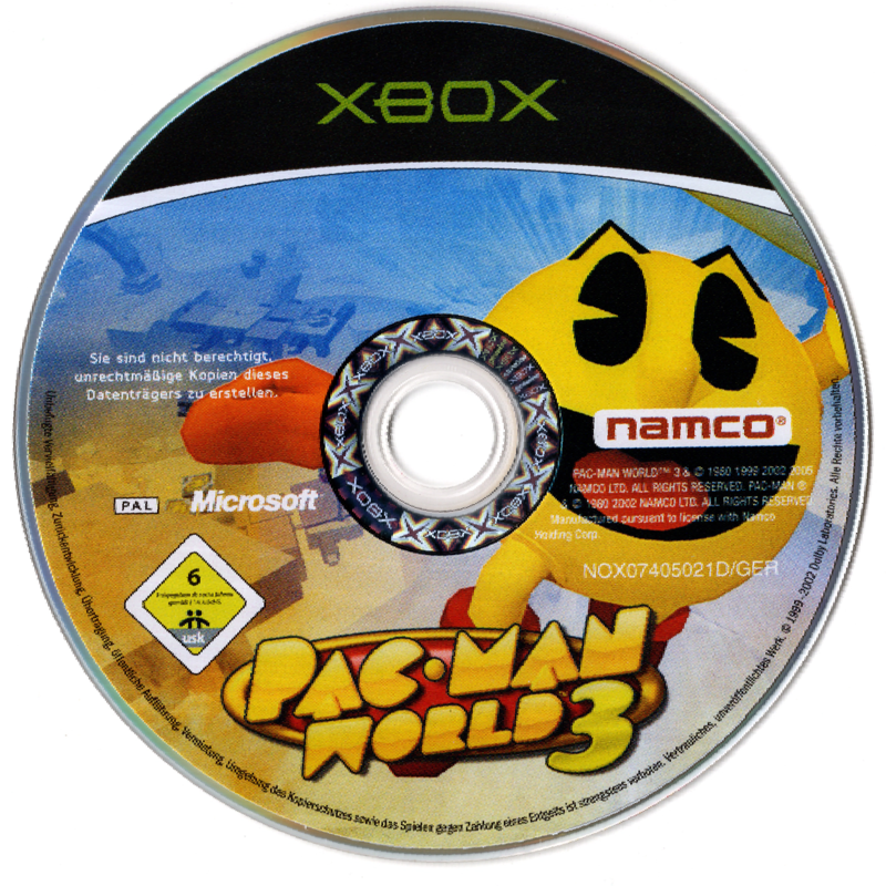 Pac-Man World 3 cover or packaging material - MobyGames