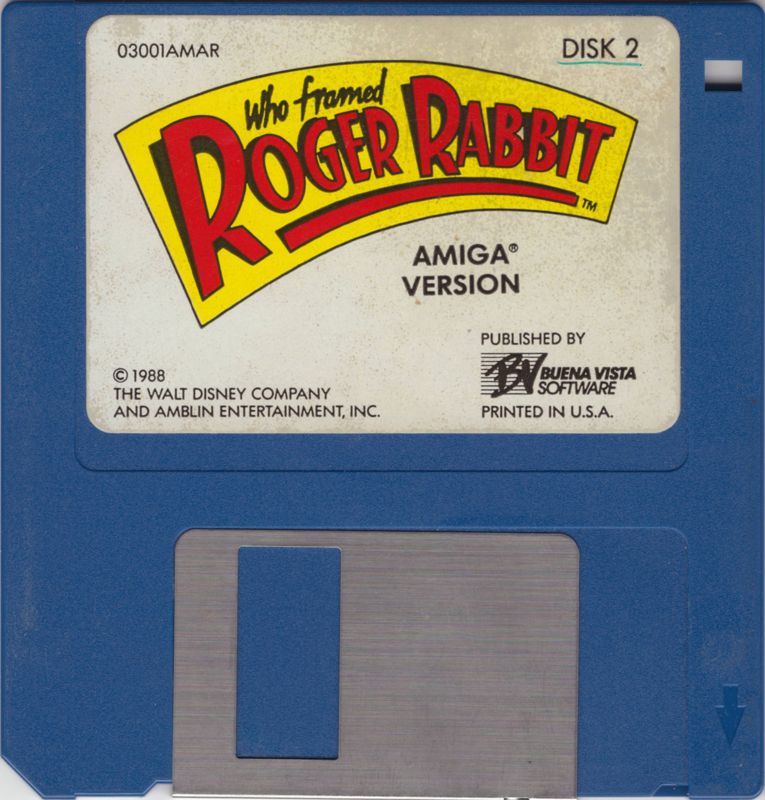 Who Framed Roger Rabbit cover or packaging material - MobyGames