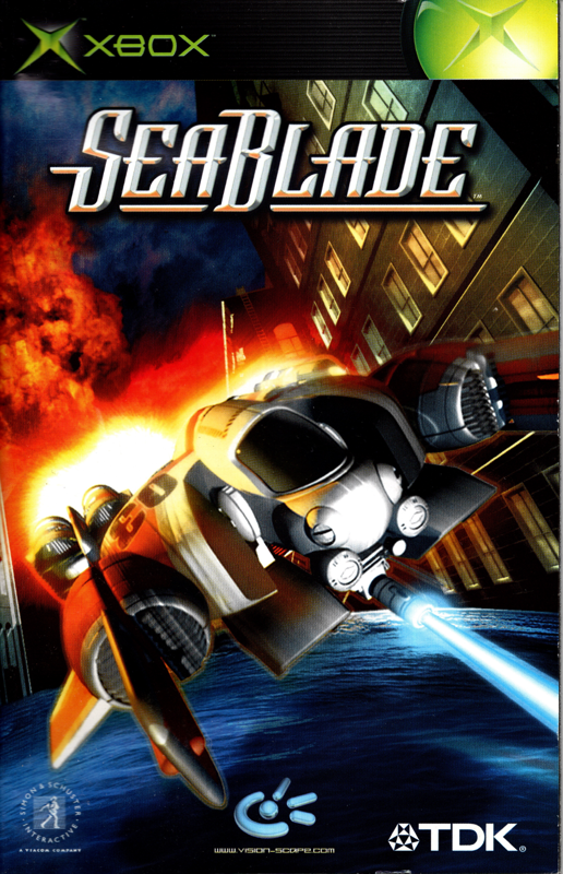 SeaBlade cover or packaging material - MobyGames