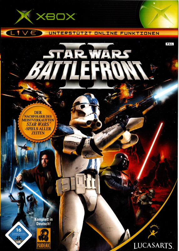 Star Wars: Battlefront II cover or packaging material - MobyGames