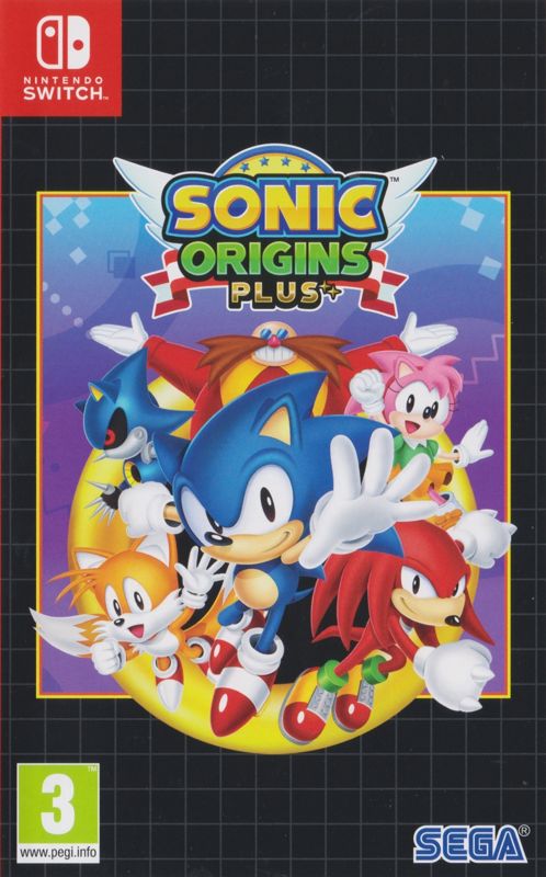 Sonic Origins Plus cover or packaging material - MobyGames