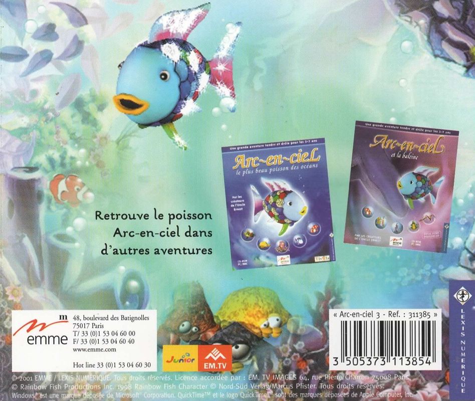 Rainbow Fish and the Amazing Lagoon cover or packaging material - MobyGames