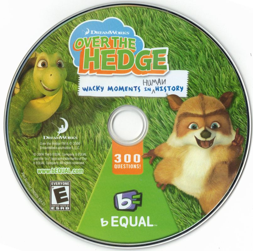 Over the Hedge: Wacky Moments in Human History cover or packaging ...