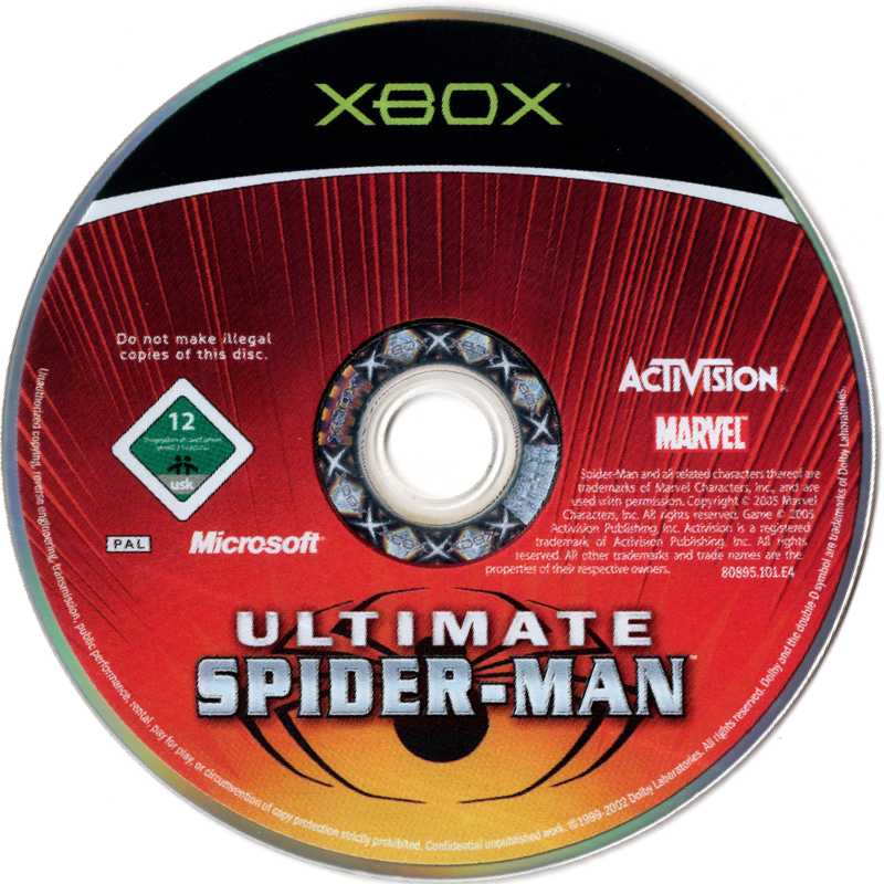 Ultimate Spider-Man cover or packaging material - MobyGames