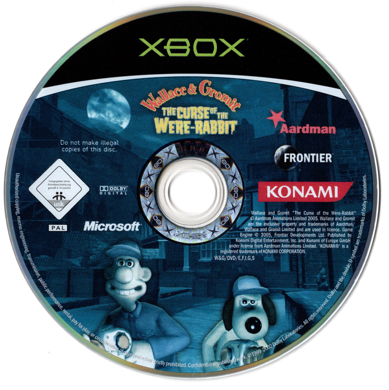 Wallace & Gromit: The Curse of the Were-Rabbit cover or packaging ...