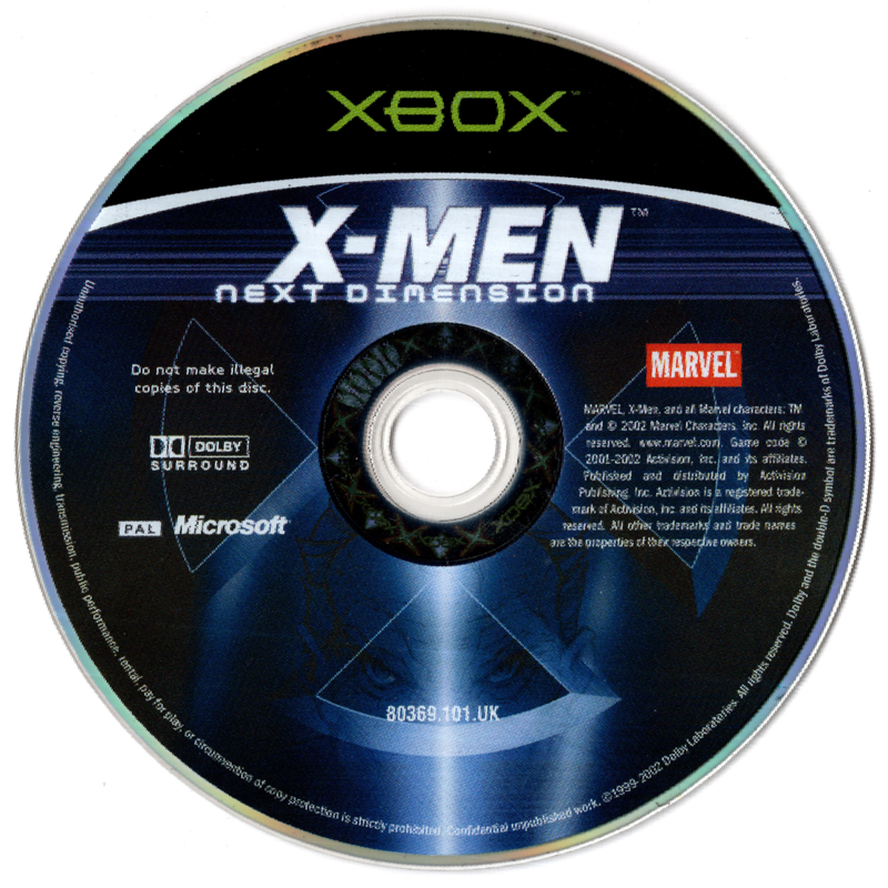 X-Men: Next Dimension cover or packaging material - MobyGames