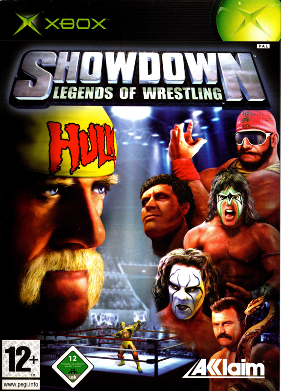 Showdown: Legends of Wrestling cover or packaging material - MobyGames