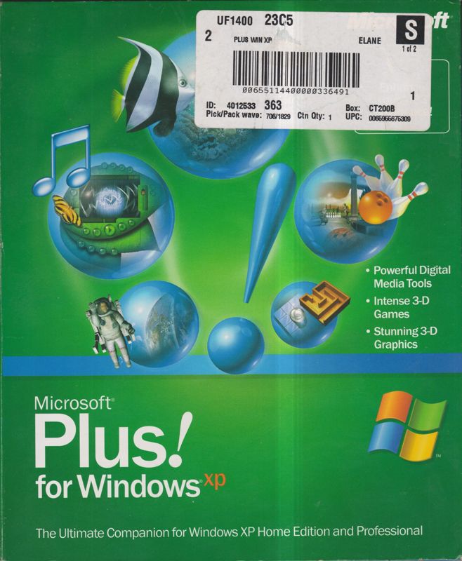 Microsoft Plus! for Windows XP (included games) (2001) - MobyGames