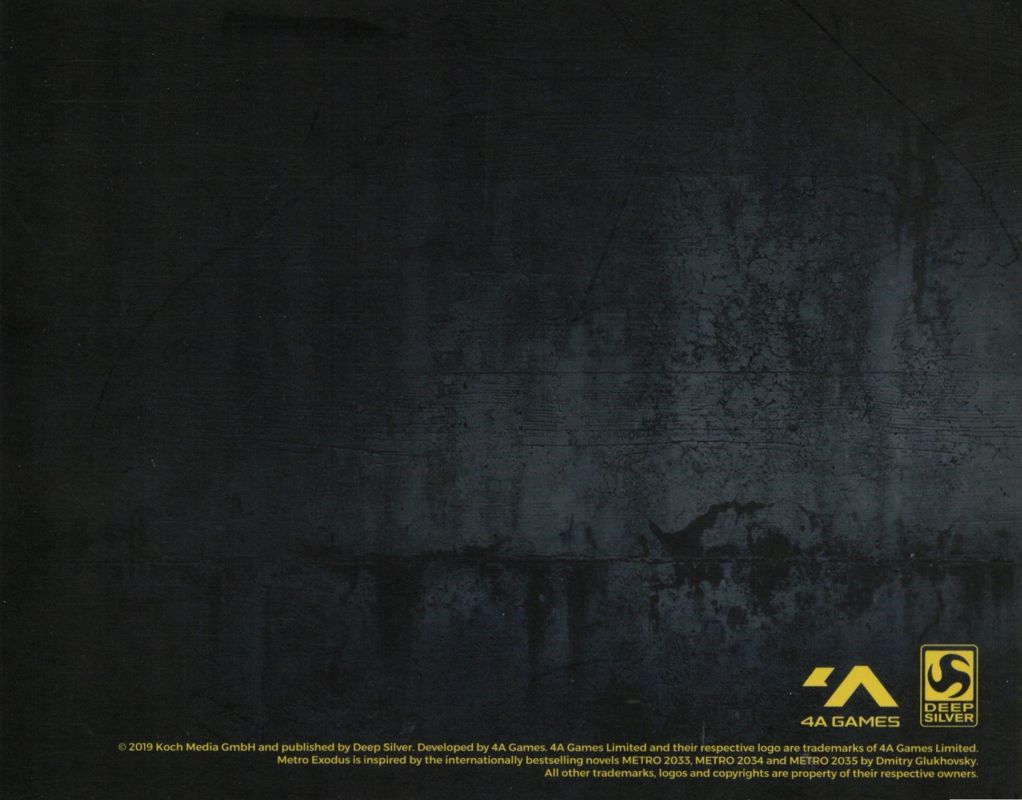 Metro: Exodus (Aurora Limited Edition) cover or packaging material ...