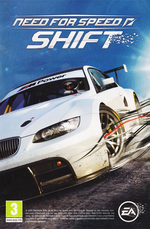 Need for Speed: Shift cover or packaging material - MobyGames
