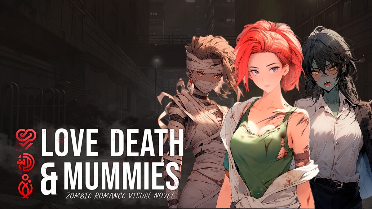 Love, Death & Mummies: Zombie Romance Visual Novel (2024) - MobyGames