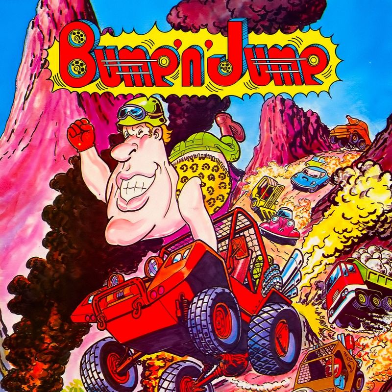Bump 'N' Jump cover or packaging material - MobyGames