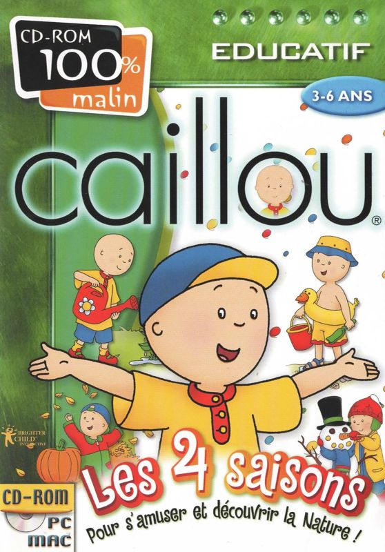 Caillou: Four Seasons of Fun (2002) - MobyGames
