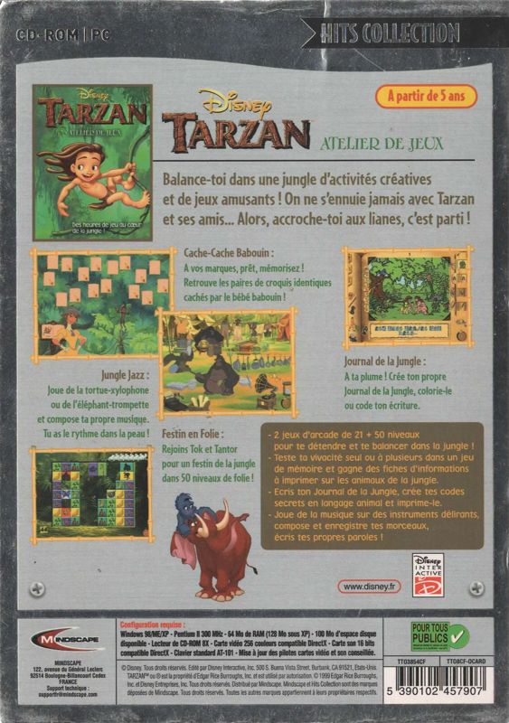 Disney's Tarzan Activity Center Download at Max Bosch blog