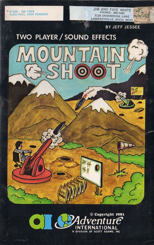Mountain Shoot (1980) - MobyGames