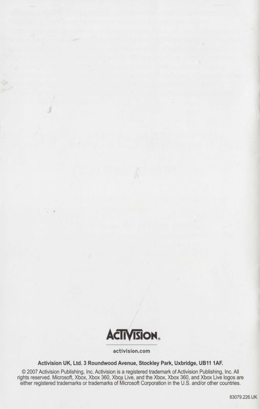 Call of Duty 4: Modern Warfare cover or packaging material - MobyGames